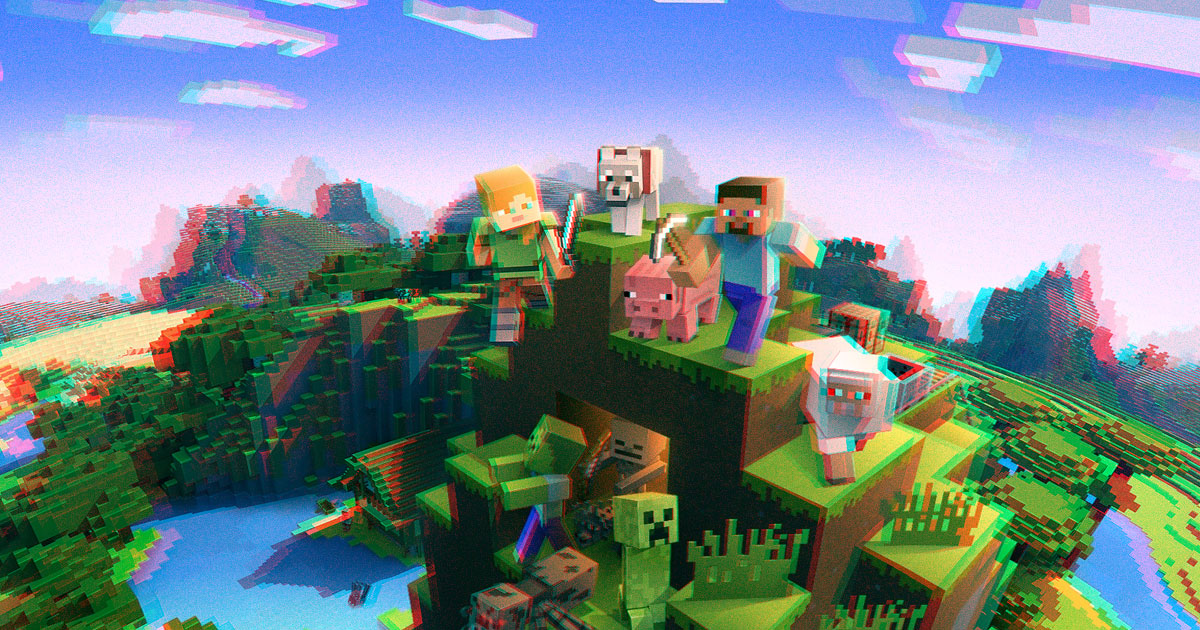 Rejoice, Nerds! You Can Now Play Minecraft With a Quest VR Headset