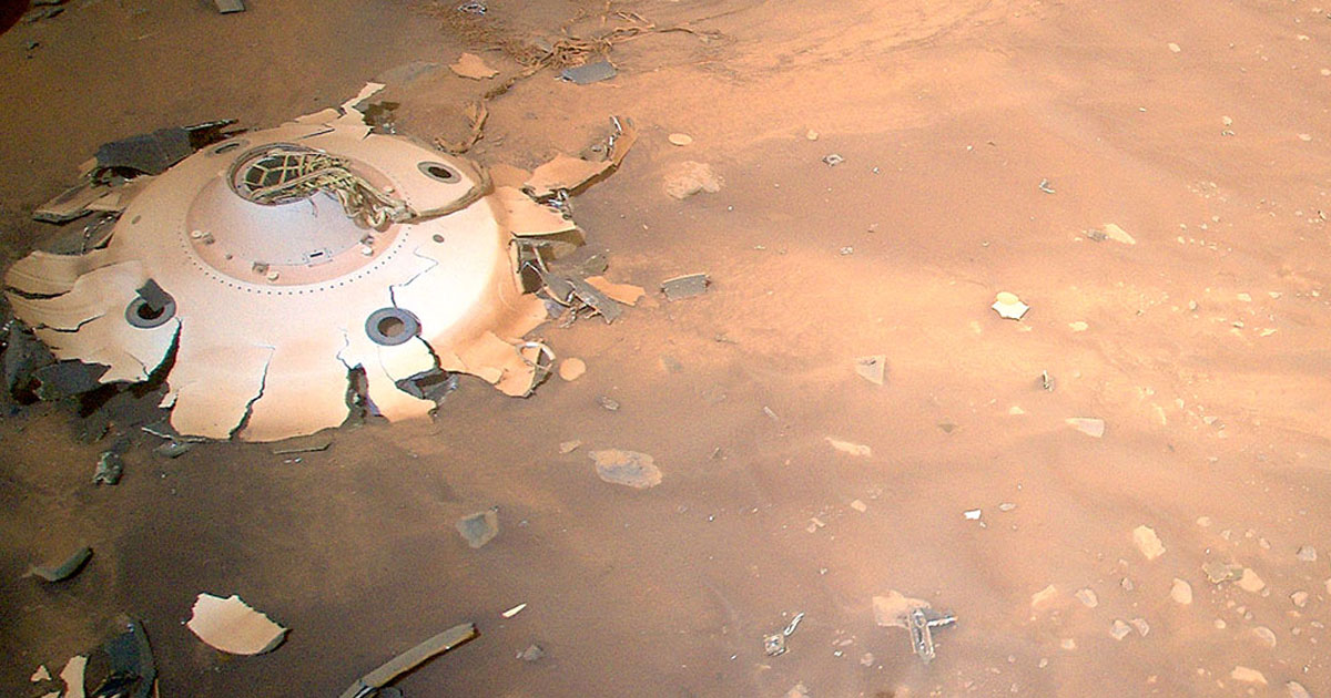 NASA Scientists Thrilled to Spot Wreckage From Mars Helicopter