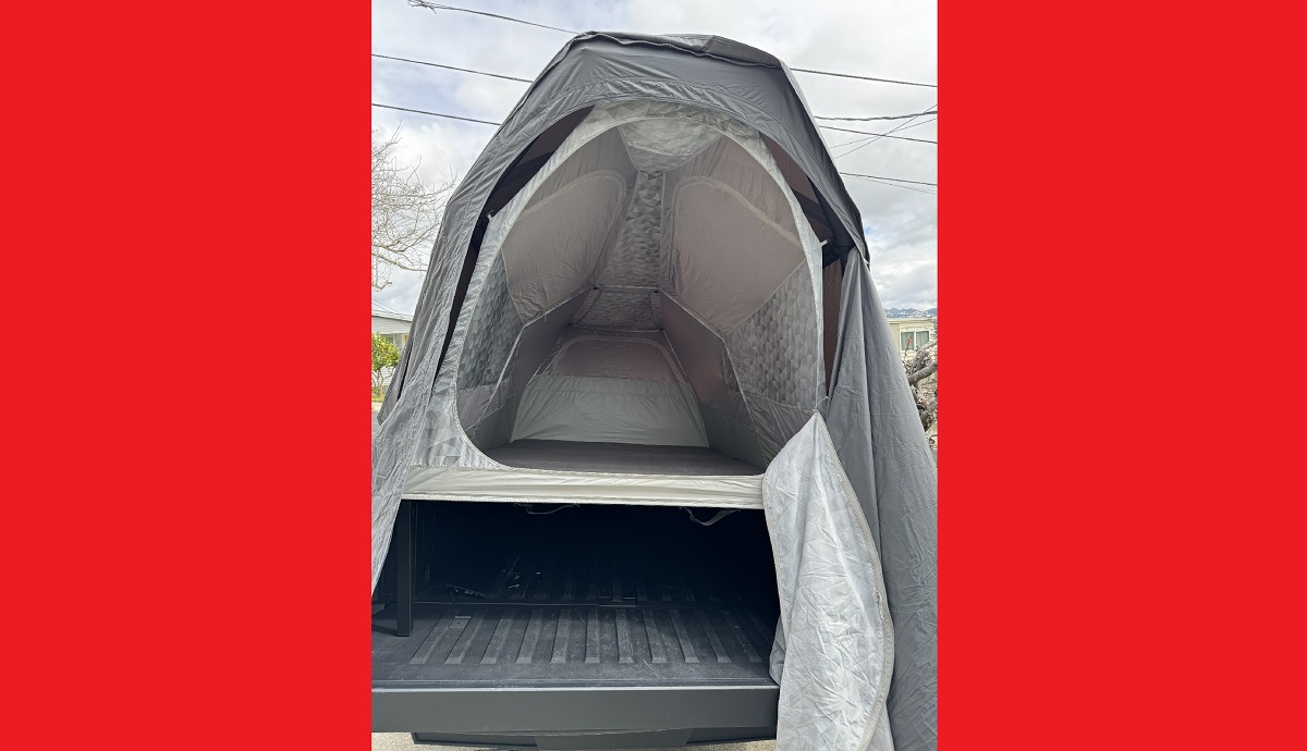 Tesla's Official Cybertruck Camping Attachment Looks Absolutely Laughable