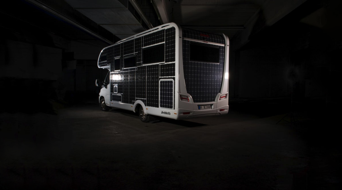 Take a Look at This Electric Motorhome Powered by Solar Panels and a ...
