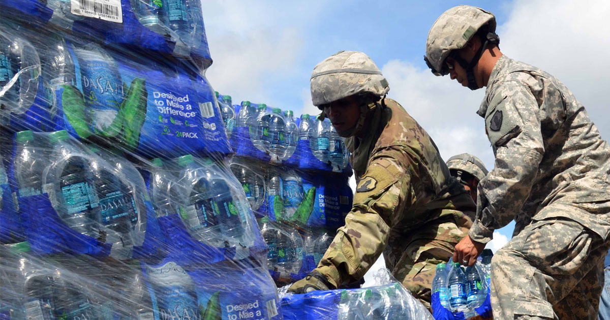 US Army Says Thirsty Soldiers Are Drinking Too Much Bottled Water