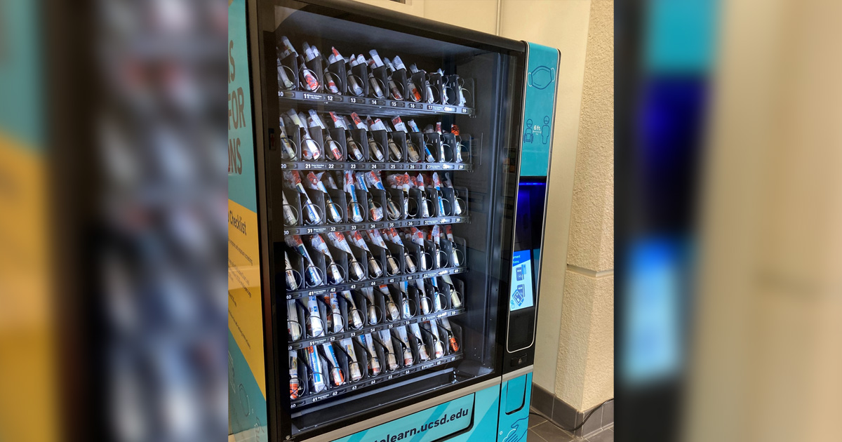 You Can Now Get a COVID Test in a Vending Machine