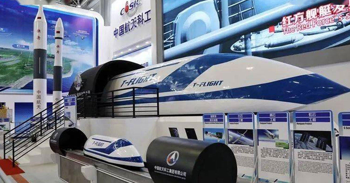 China Successfully Tests Hyperloop-Like Train Inside a Vacuum Tube