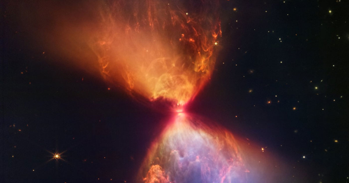 NASA Drops Stunning New James Webb Image of a Star Being Born