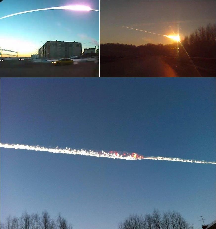 Meteor Explodes Over Russia