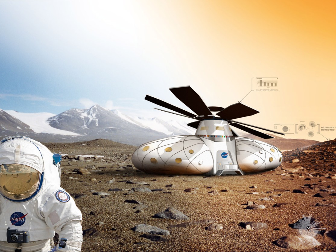 These Home Designs for Mars Will Blow Your Mind