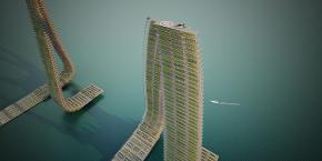 Floating Vertical Farms: Feeding Earth's Growing Population