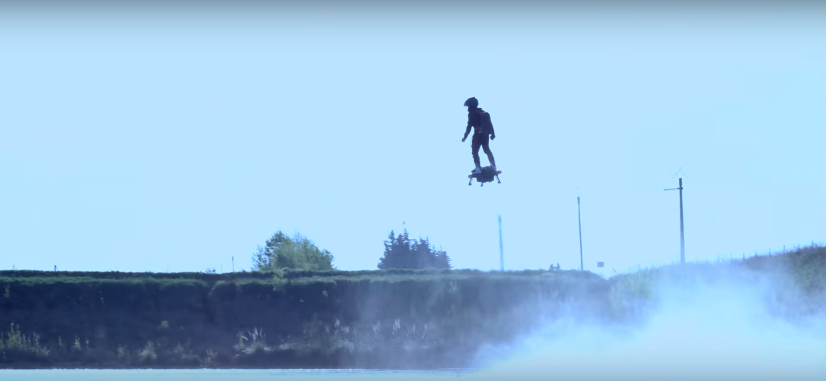 "Flyboard Air" is a Hoverboard That Can Reportedly Soar to 10,000 Feet