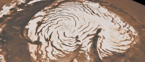 A White Mars: The Red Planet Is Just Emerging From Its Last Ice Age