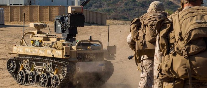 The Iraqi Army Just Deployed Its Cannon-Equipped Robot