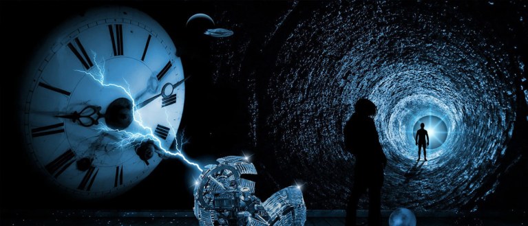 Time Travel: We Can't Alter The Flow of Time, But We Can Literally Bend It