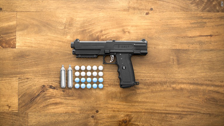 SALT: The Gun That Doesn't Shoot Bullets