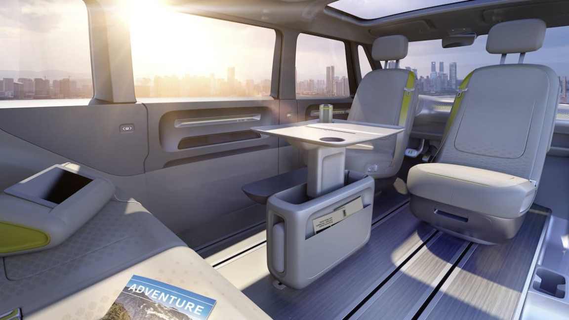 Volkswagen's Electric, AI-Equipped Microbus Will Drive You Into the Future