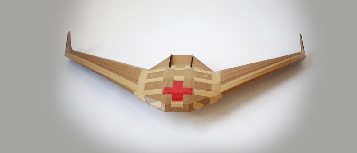 Someday, These Biodegradable Cardboard Drones Could Save Your Life