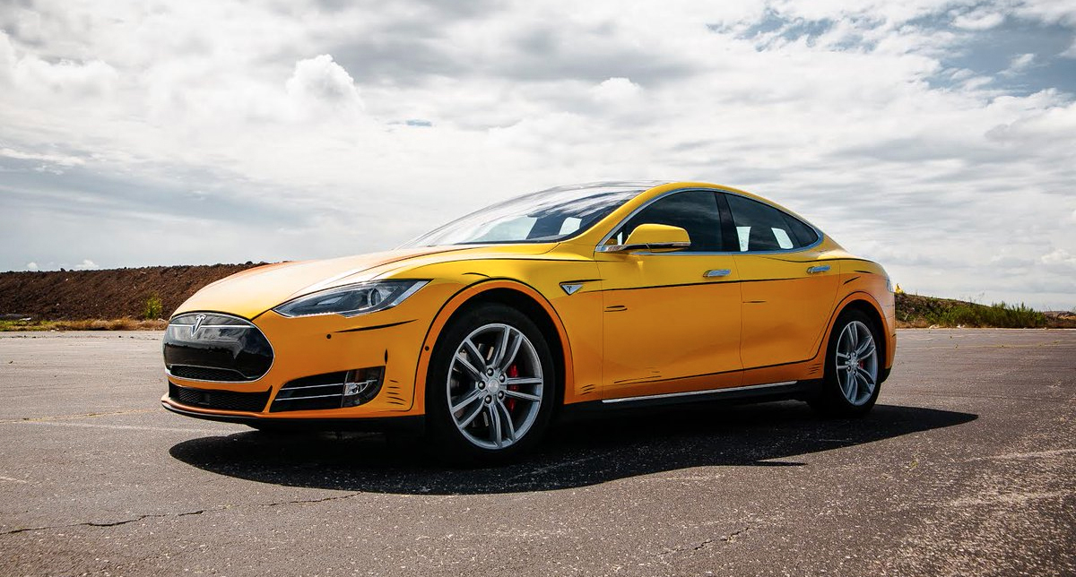 This Is the Most Beautiful Tesla You'll Probably Ever See