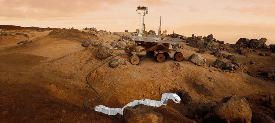 Snake Robots Could Allow Us to Explore the Caverns of Mars