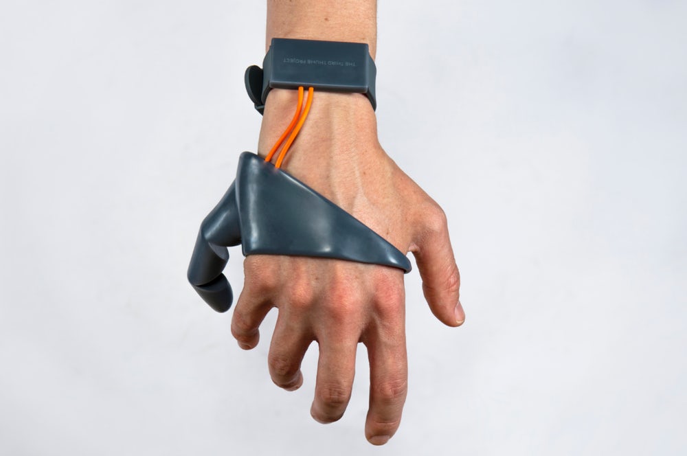 Third Thumb Prosthetic Pushes Boundaries of Human Capability