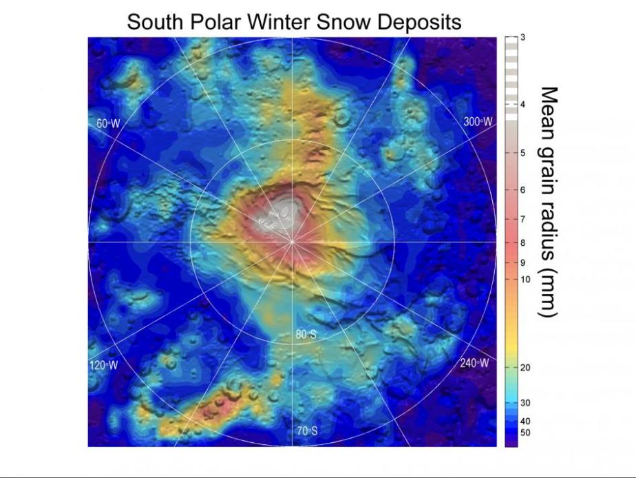 New Research Shows Mars Experiences Violent Snowstorms