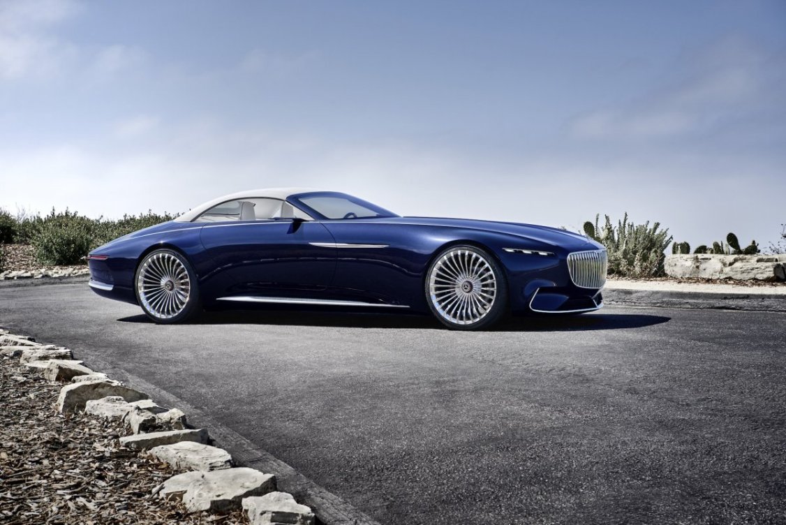 Mercedes-Maybach Just Revealed a New Luxury Electric Convertible