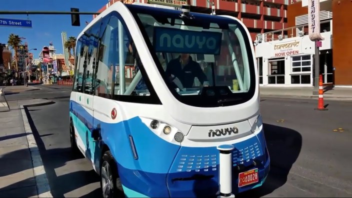 A Human Driver Caused a Collision During a Self-Driving Shuttle's Debut