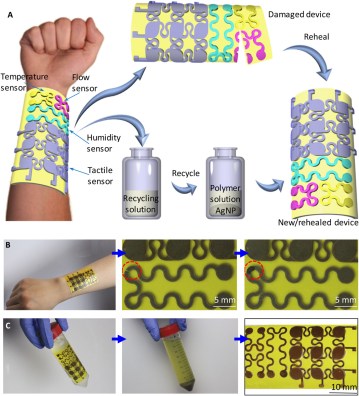 Electronic Skin That Heals Could be the Future of Prosthetics, Robotics
