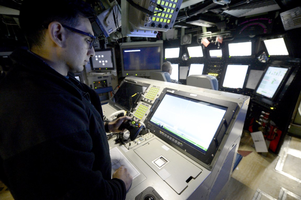 Sailors Use Xbox Controllers to Operate Part of the Navy's Newest Sub
