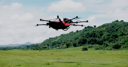 This "Flying Sports Car" Is Like a Giant Drone You Can Ride In