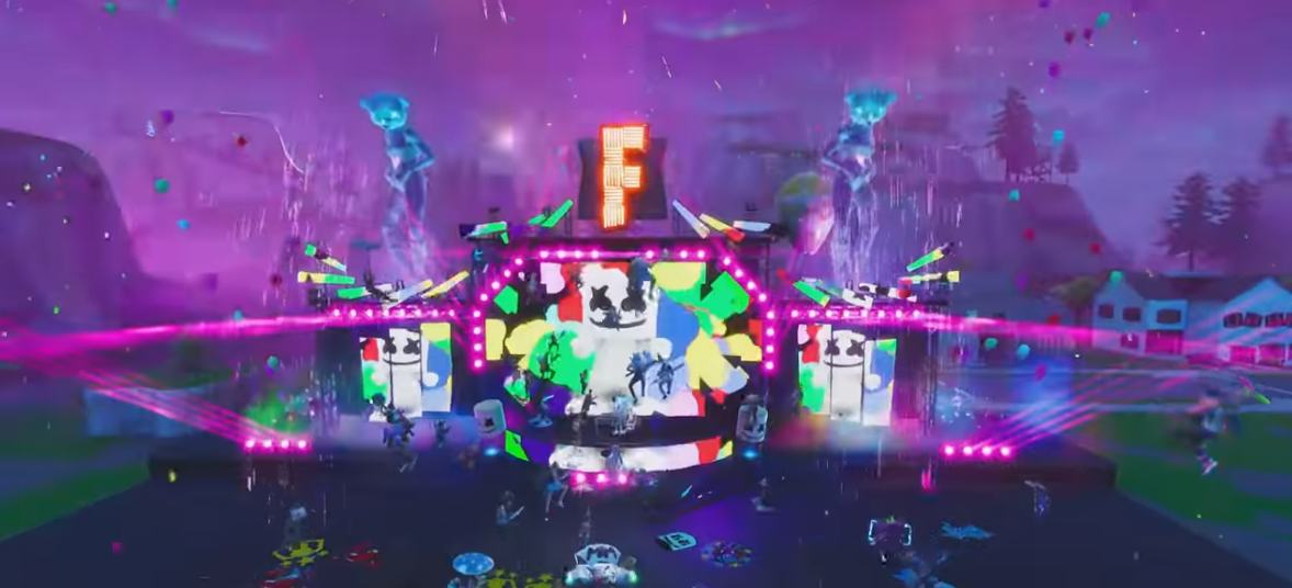 Live Concert Inside "Fortnite" Drew More Viewers Than Woodstock
