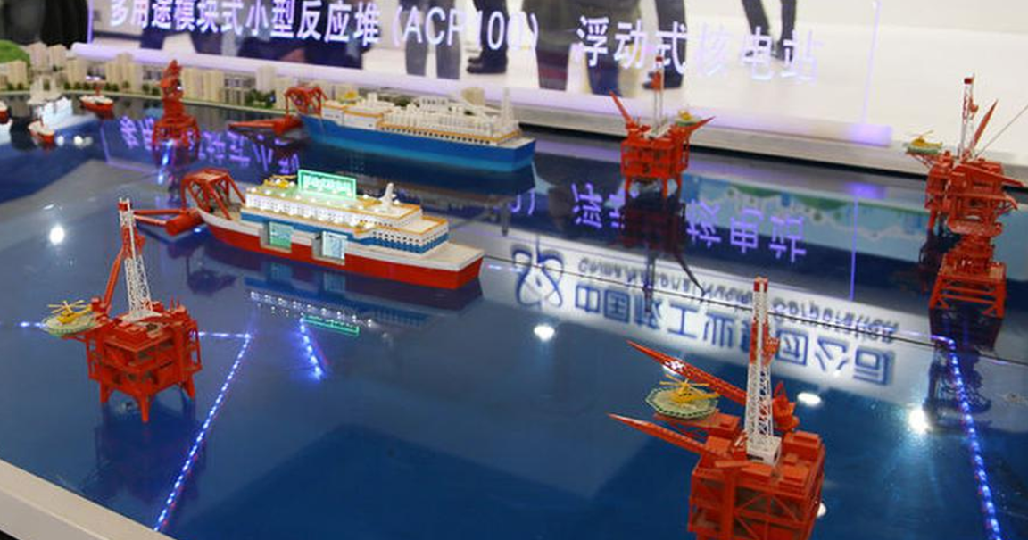 China Is Building up to 20 Floating Nuclear Power Plants