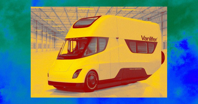 Startup Transforms Tesla Semi into Beautiful Motorhome Concept