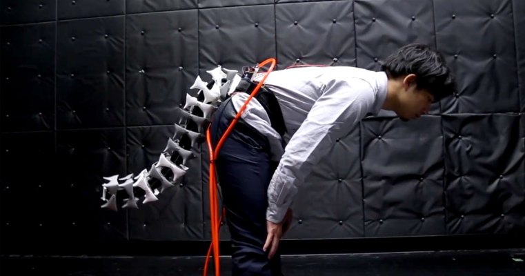 Amazing Robot Tail Helps You Balance
