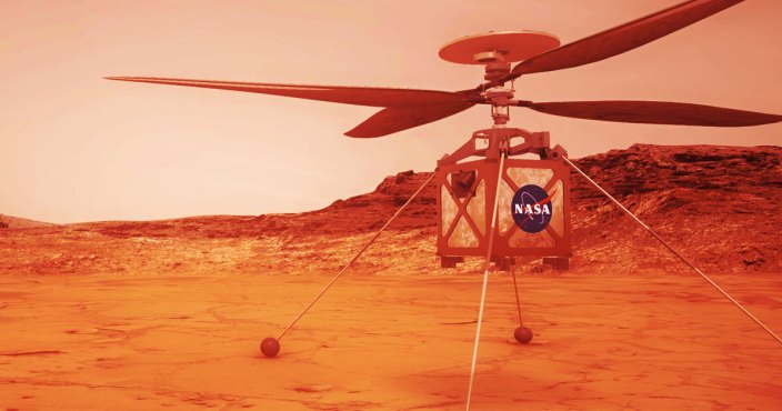 Mini Helicopter Destined for Mars Aces Flight Tests