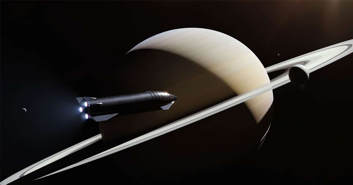 SpaceX Unveils Massive Starship Prototype Design