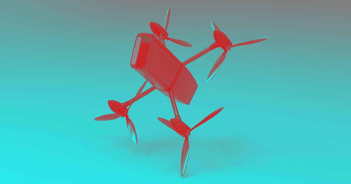 See a Drone Kill Another Drone by Slamming Into It at 100 MPH