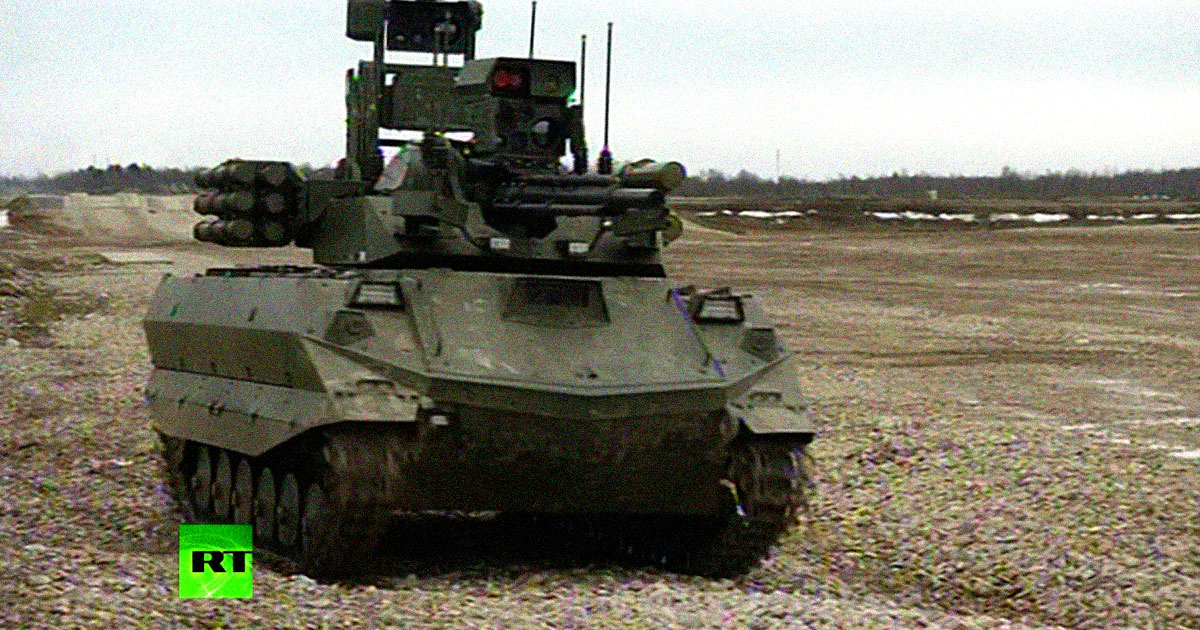 Russia's Semi-Autonomous Robot Tanks Were Utterly Useless in Syria