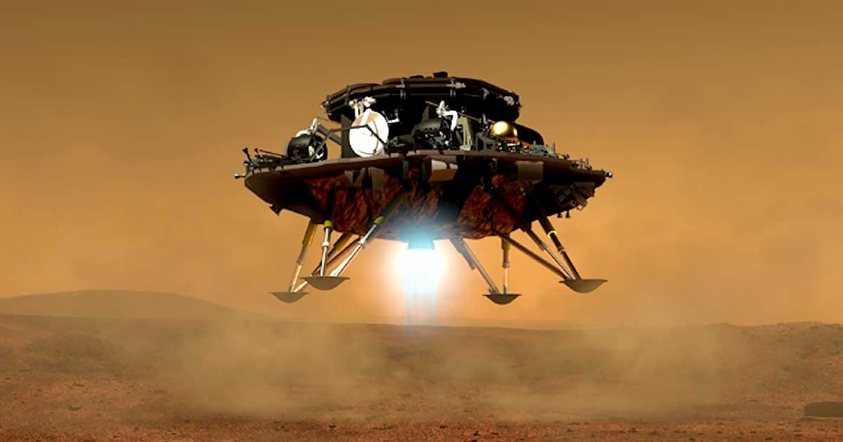 China Successfully Tests Mars Lander in Giant Drop Test