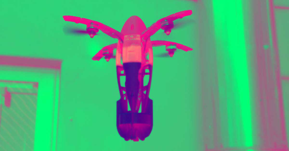 Watch NASA's Truck-Mounted Cannon Shoot Drones Into the Sky