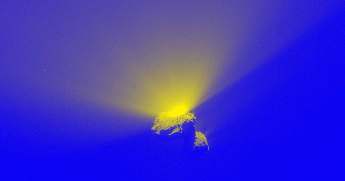 Watch NASA's New Footage of a Comet Exploding