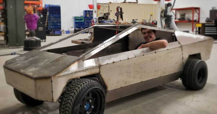 Leaked Video Shows Cybertruck Tearing It Up Offroad