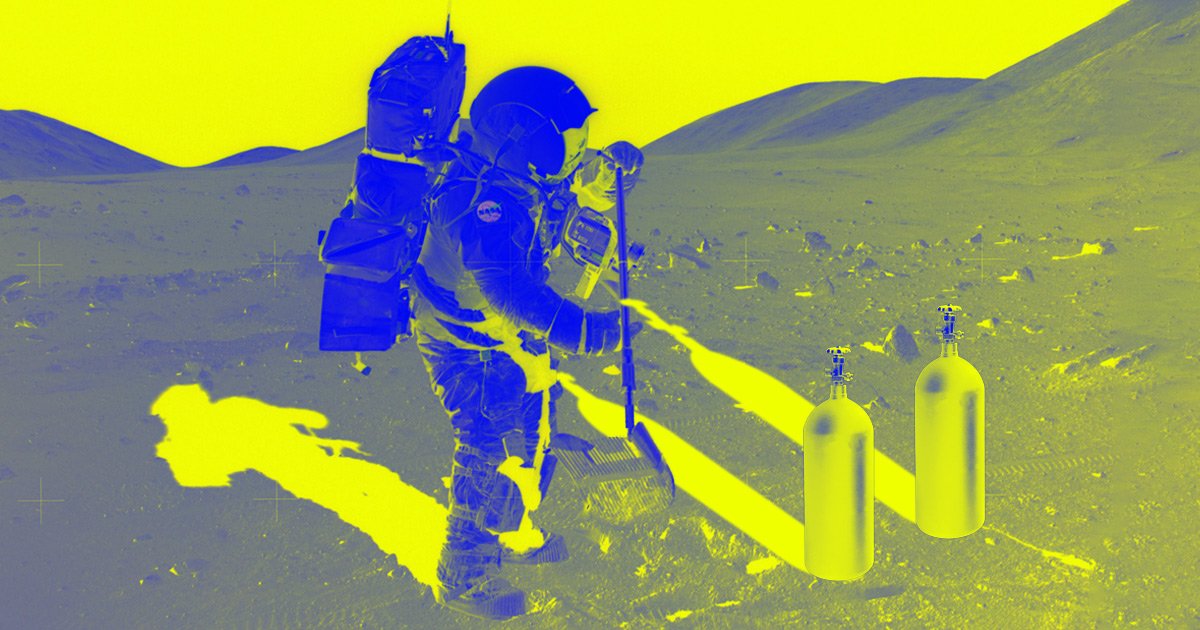 Scientists Say They've Found a Way to Make Oxygen From Moon Dust