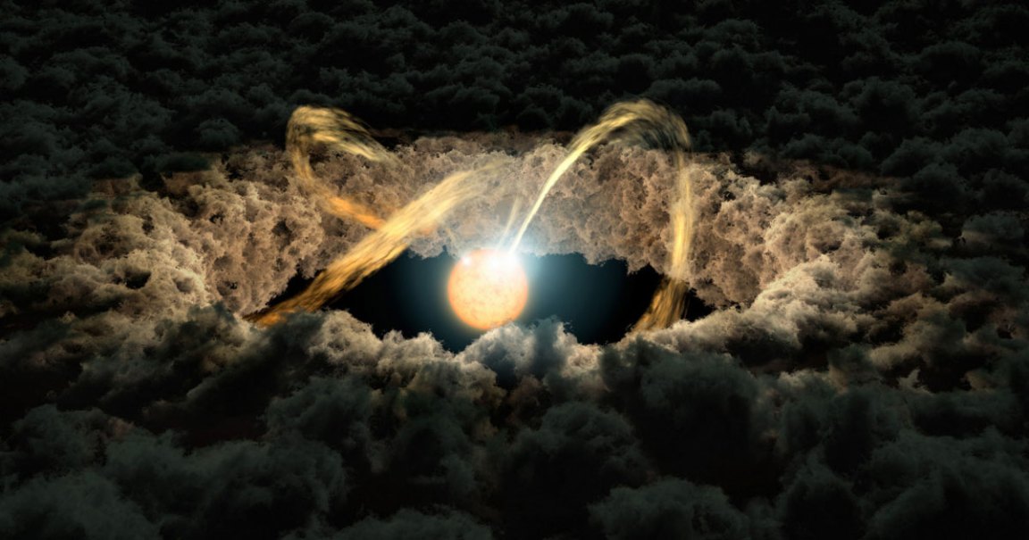 Beautiful Images Show Planets Starting to Form