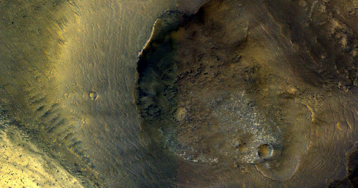 Mars May Be Covered in Bizarre Mud Volcanoes