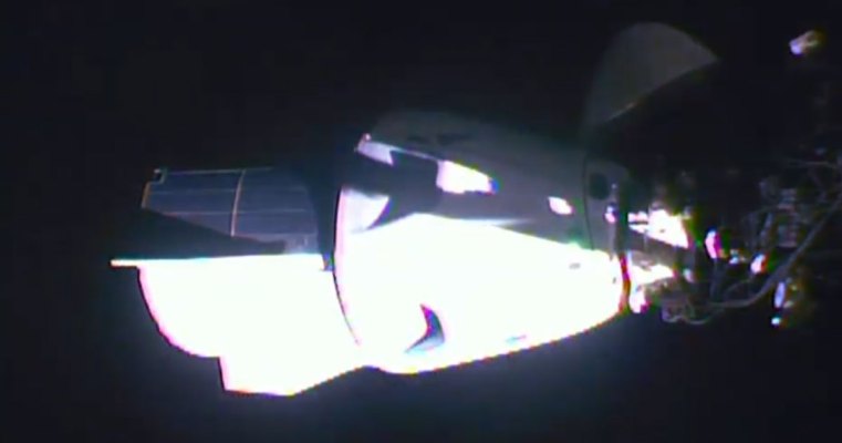 Watch SpaceX’s Crew Dragon Dock With the ISS