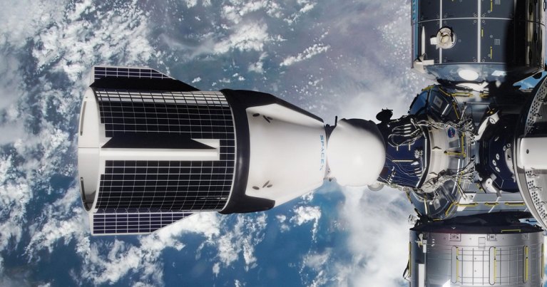 Watch SpaceX’s Crew Dragon Dock With the ISS