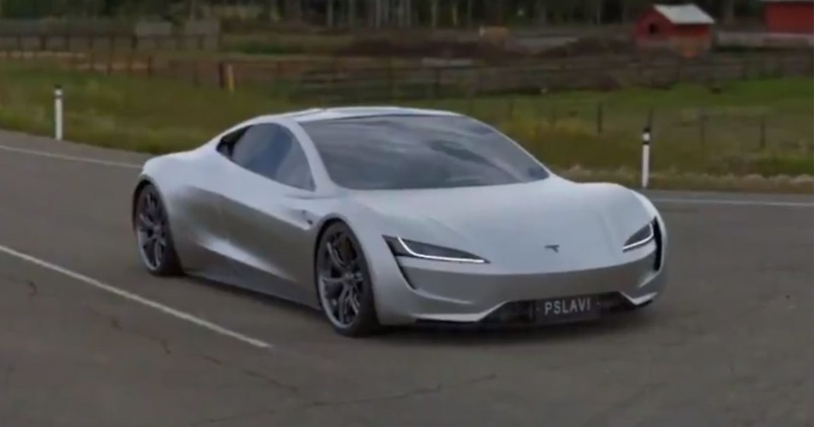Tesla Roadster Goes 0 to 60 MPH with SpaceX Thrusters | Futurism