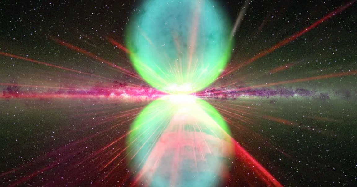 Astronomers Detect "Bullets" of Gas Shooting Out of Our Galactic Center
