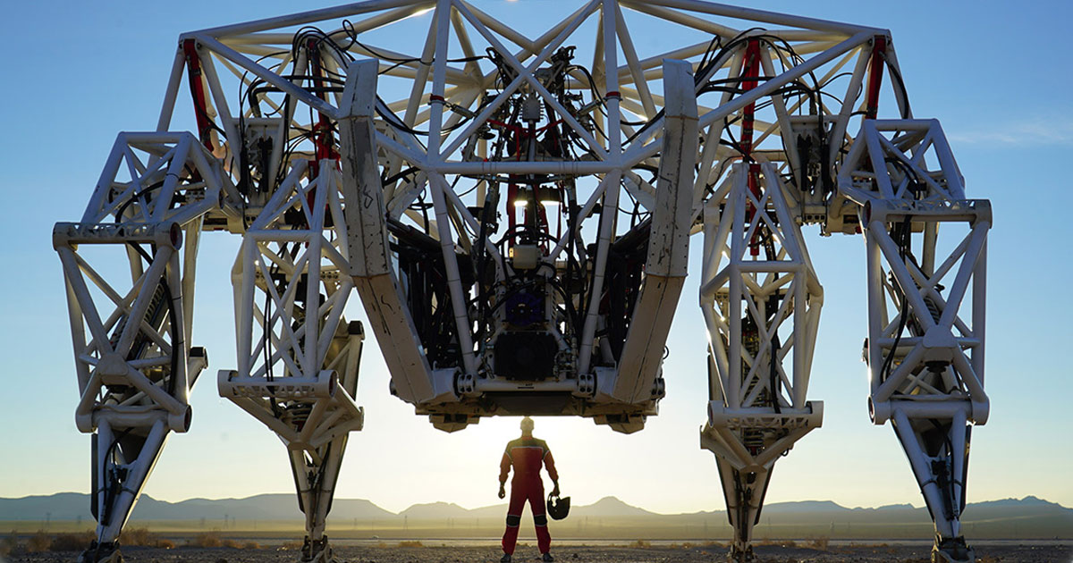 This Fully Functional, 9000 Pound Mech Suit Looks Absolutely Amazing