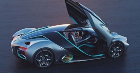 This Beast of a Hydrogen-Powered Hypercar Has a 1,000 Mile Range
