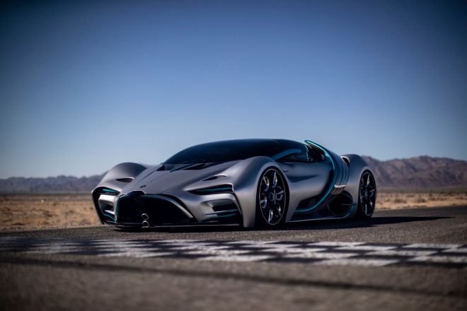 This Beast of a Hydrogen-Powered Hypercar Has a 1,000 Mile Range
