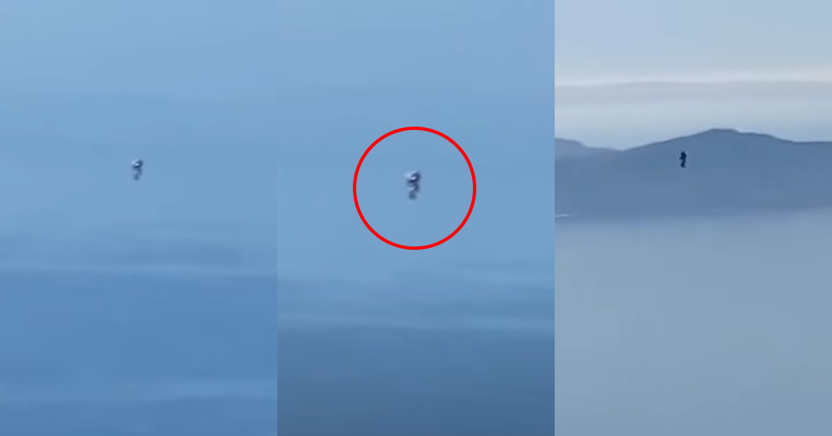 Video of LAX Airport Jet Pack Man Appears | Futurism